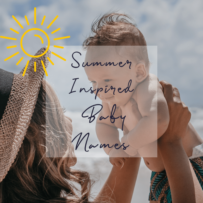 Bright Summer Inspired Baby Names – Bygge Bo