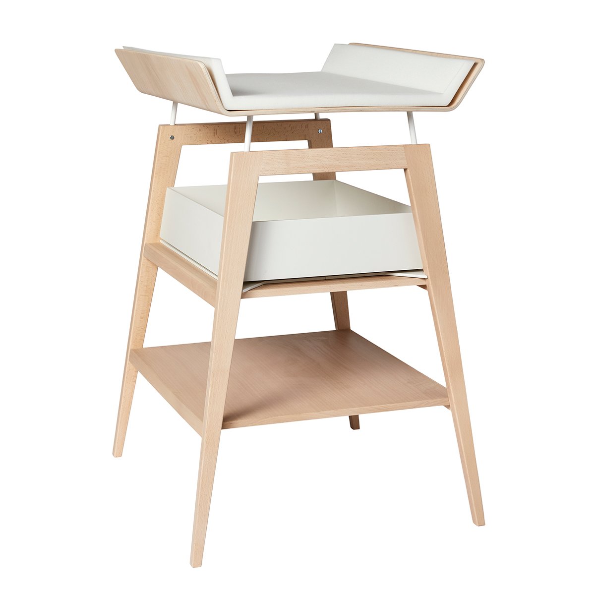 Leander, Linea Changing Table Beech at Bygge Bo Baby & Kids Store