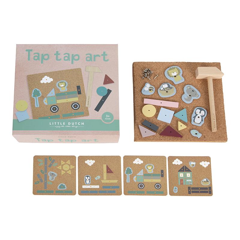 Little Dutch, Tap Art Activity Set at Bygge Bo Baby & Kids Store